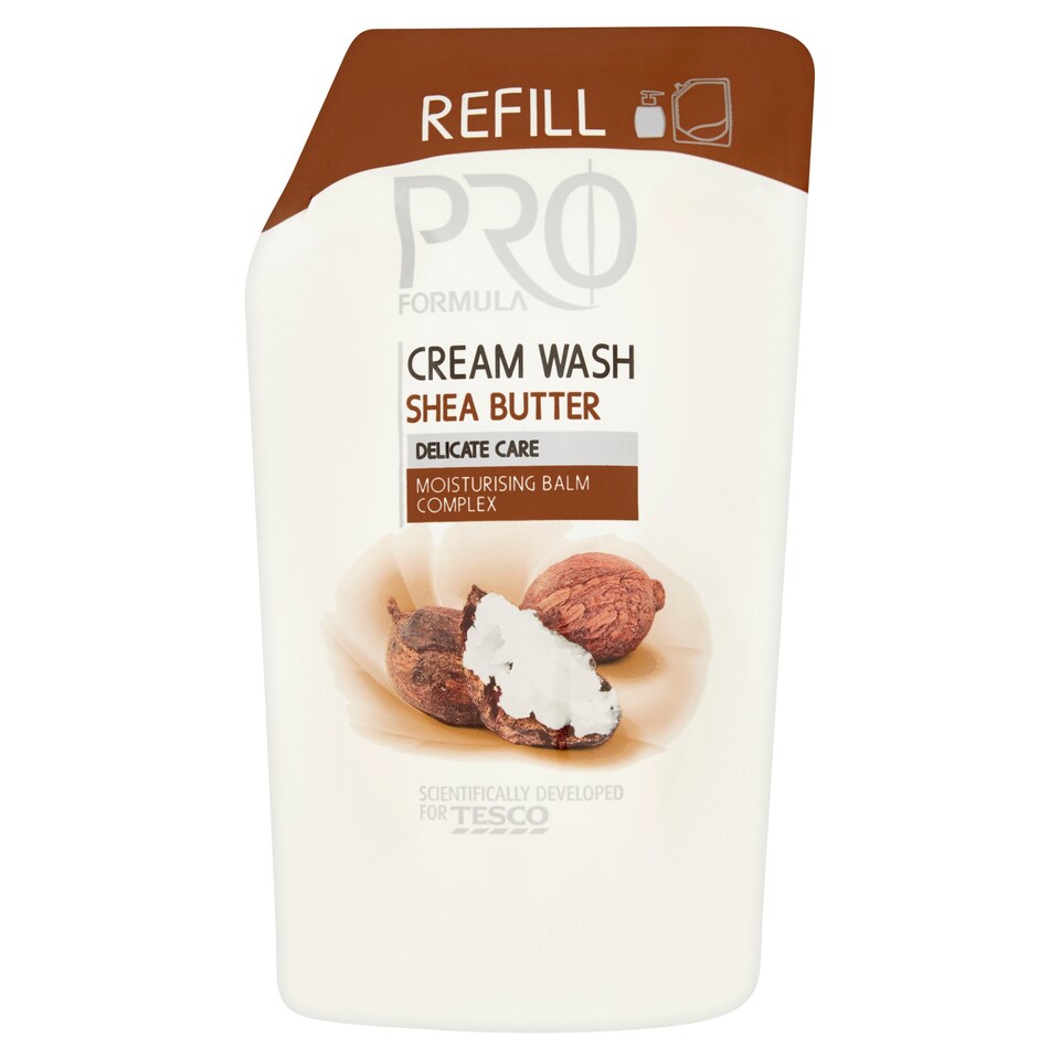 Tesco Pro Formula Shea Butter folyékony szappan 500 ml - Tesco Groceries