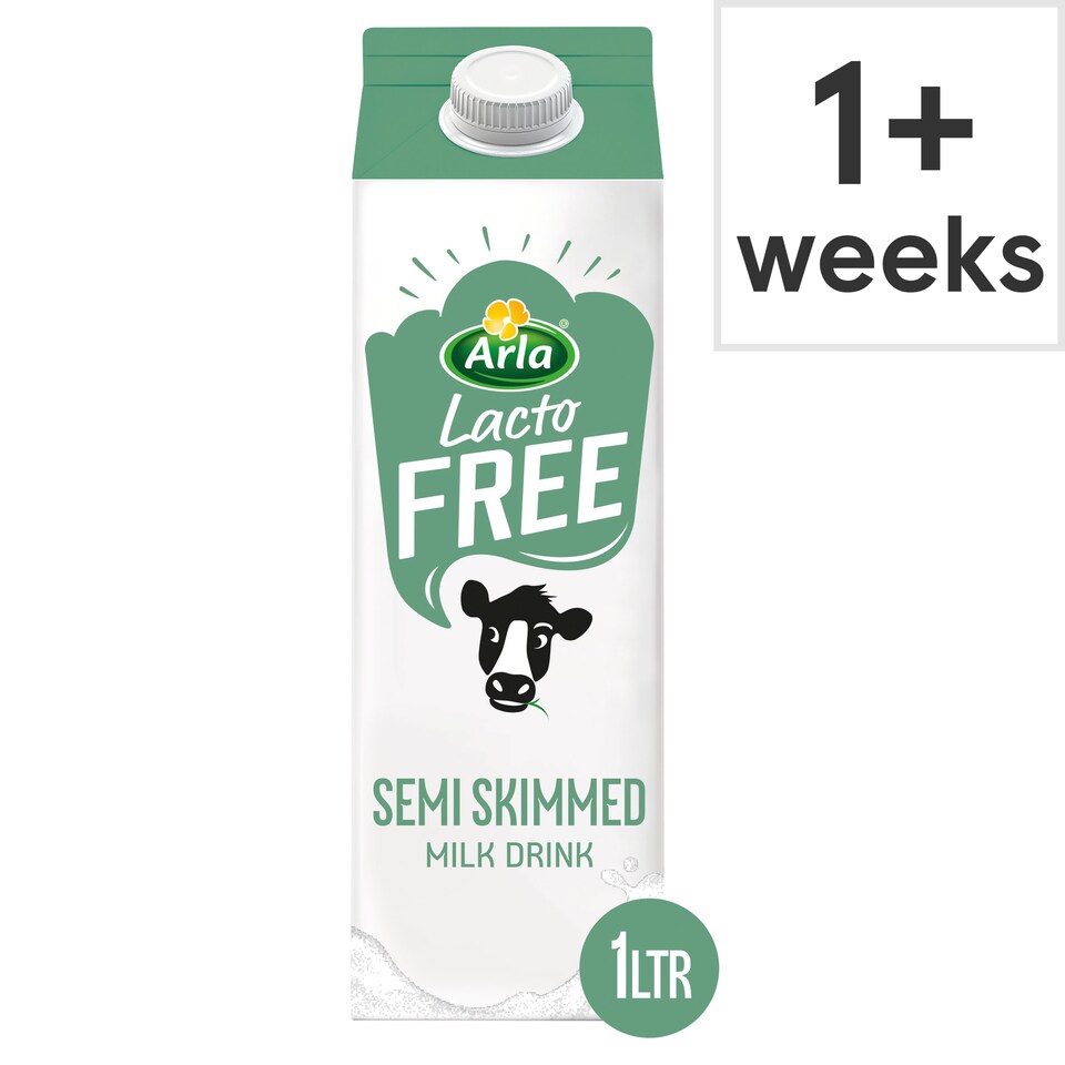 Arla LactoFREE Semi Skimmed Milk Drink 1L - Tesco Groceries