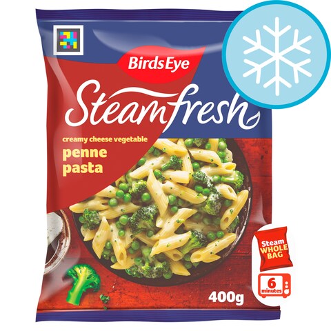 Birds Eye Steamfresh Creamy Cheese Vegetable Pasta Meal for 1 400g ...