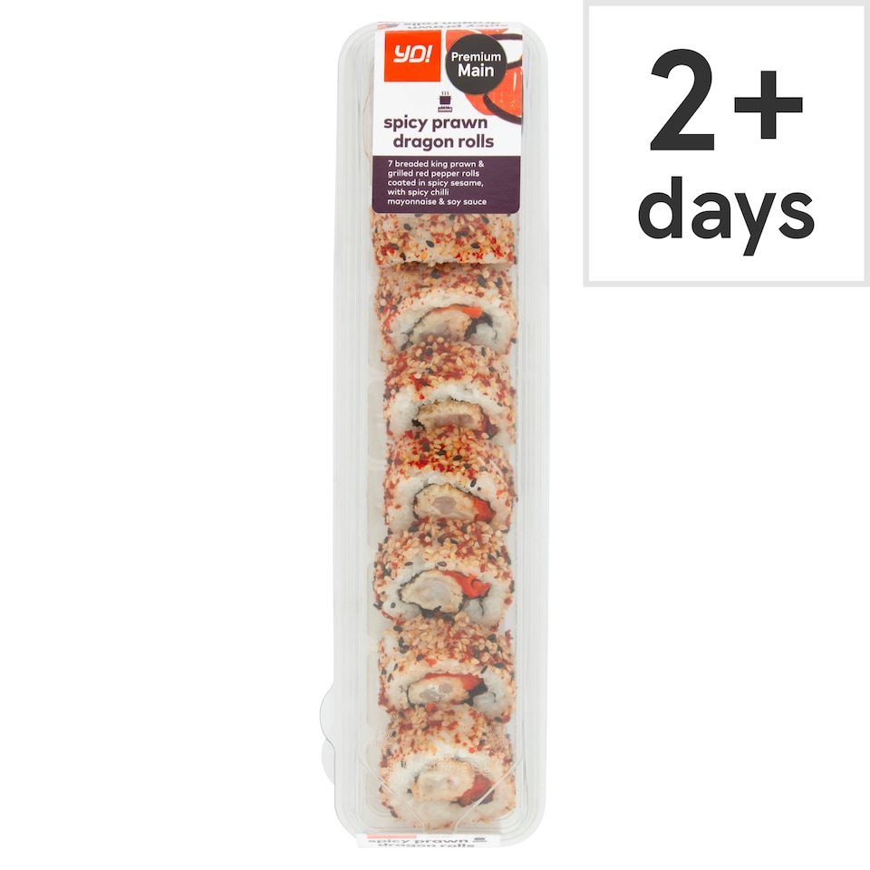 Yo! Spicy Prawn Dragon Roll 203G - Tesco Groceries