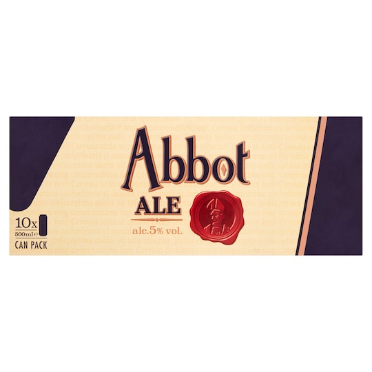 Greene King Abbot Ale 10 X 500Ml - Tesco Groceries