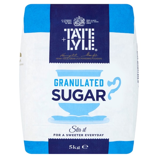 Tate & Lyle Granulated Sugar 5Kg - Tesco Groceries