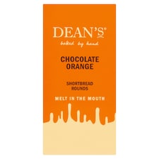 Dean's Chocolate Orange Shortbread Rounds 150G - Tesco Groceries