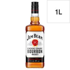 Jim Beam White 1 Litre - Tesco Groceries