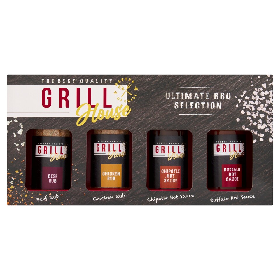 Grill House Ultimate BBQ Sauce Selection - Tesco Groceries