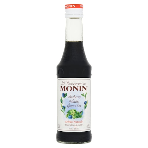 Monin Blueberry Matcha Green Tea Concentrate 25cl - Tesco Groceries