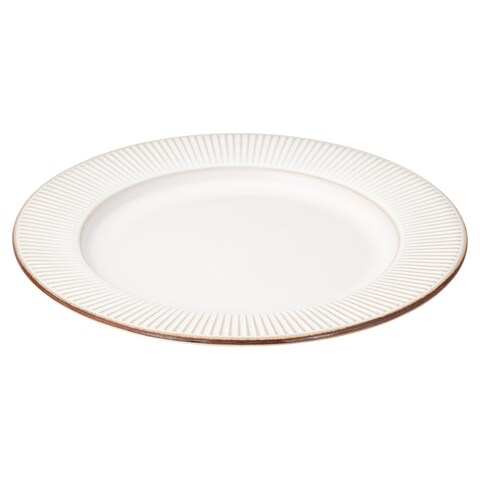 Fox & Ivy Cream Beam Side Plate - Tesco Groceries
