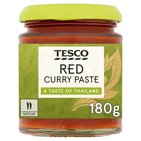 Tesco Red Thai Curry Paste 180g - Tesco Groceries