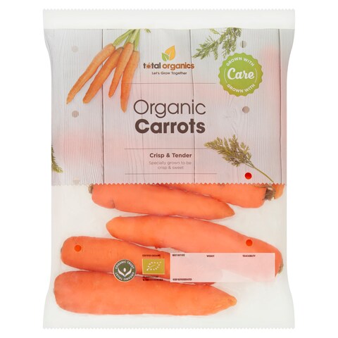 Total Organics Organic Carrots 700G - Tesco Groceries