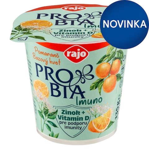 Rajo Probia Imuno Pomaran& bazový kvet 135 g - Tesco Groceries