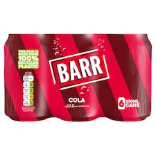 Barr Cola 6 x 330ml - Tesco Groceries