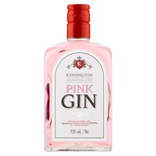 Kensington Original Dry Pink Gin 37,5% 0,7 l - Tesco Groceries