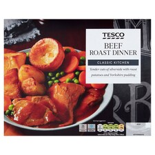Tesco Roast Beef Dinner 400G - Tesco Groceries