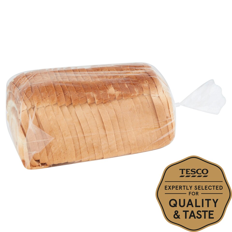 Tesco Crusty White Split Tin Sliced Bread 800G - Tesco Groceries
