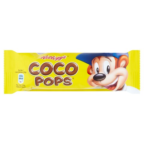 Kellogg's Coco Pops Cereal Bar 20G - Tesco Groceries