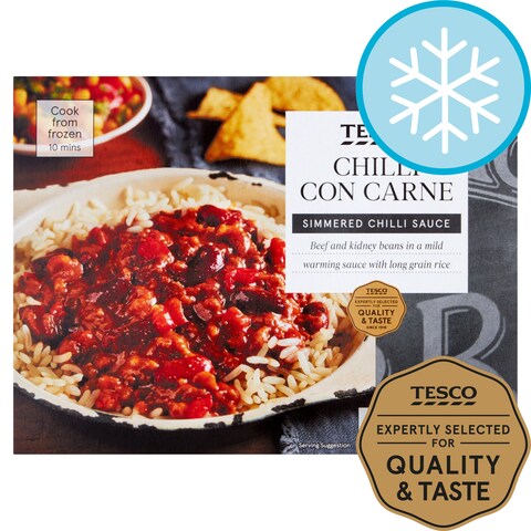 Tesco Chilli Con Carne Rice 400G - Tesco Groceries