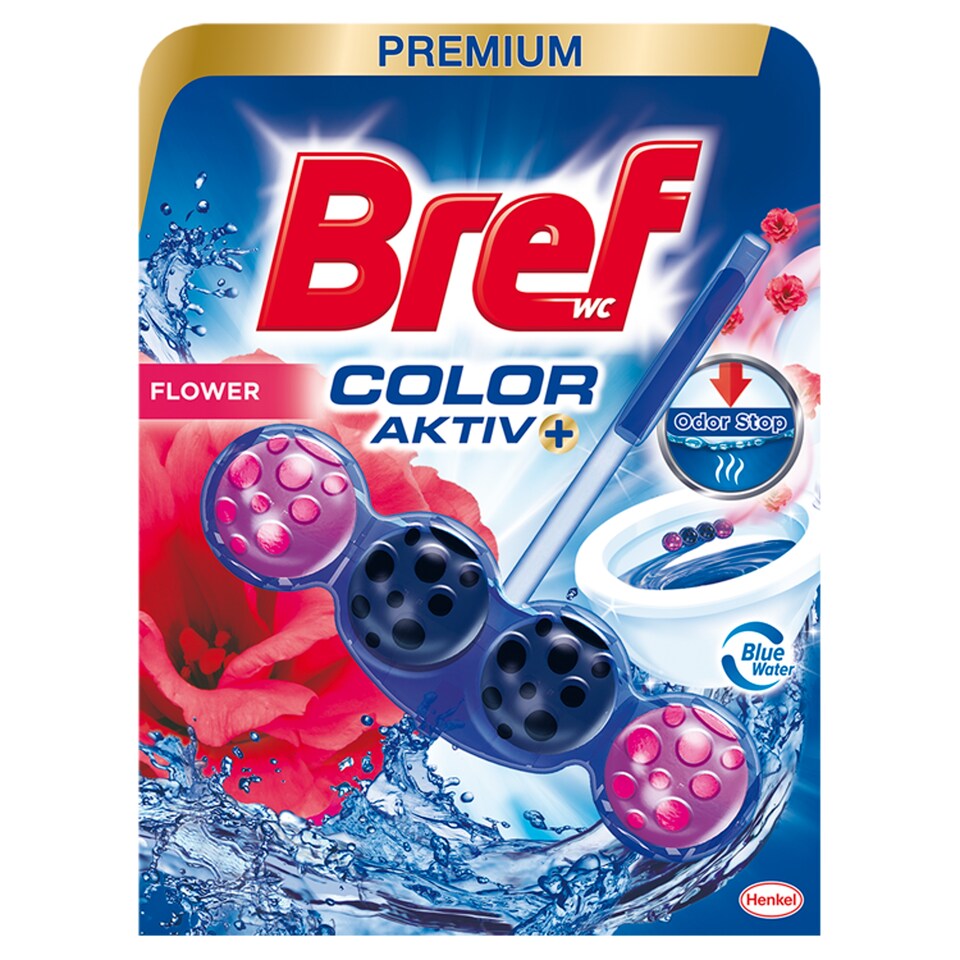 Bref Color Aktiv Flower Toilet Refreshing 50 g - Tesco Groceries