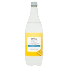 Tesco Low Calorie Indian Tonic Water With Lemon 1 Litre - Tesco Groceries