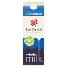 Lee Strand Whole Milk 2 Litres - Tesco Groceries