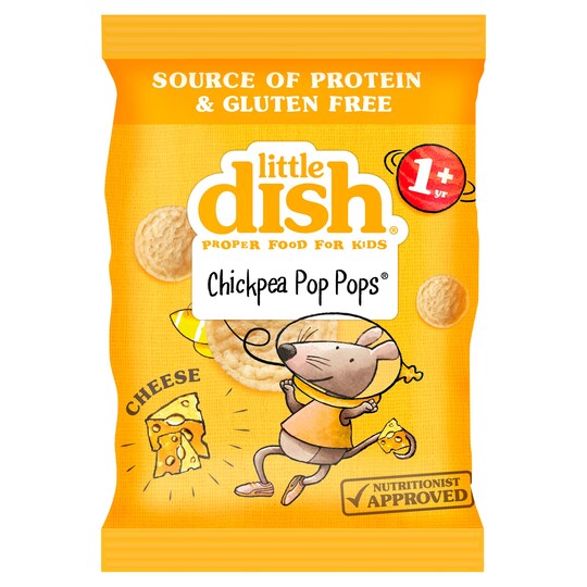 Little Dish Cheese Chickpea Pop Pops 17G - Tesco Groceries