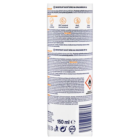 Astrid Sun Coconut Love nevidite&ný suchý sprej na opa&ovanie SPF 30 ...