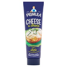 Primula Cheese & Chive Tube 140G - Tesco Groceries