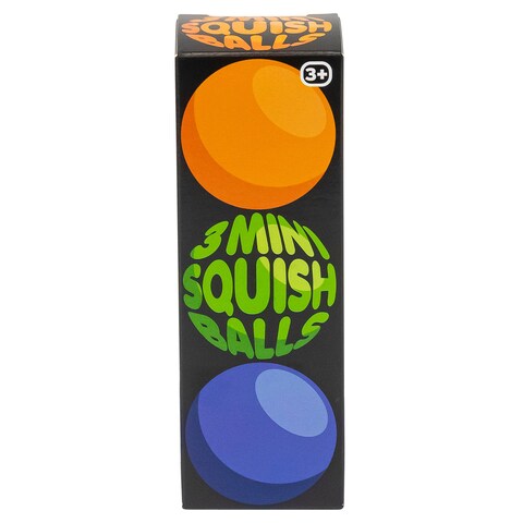 Mini Squish Ball 3Pack - Tesco Groceries