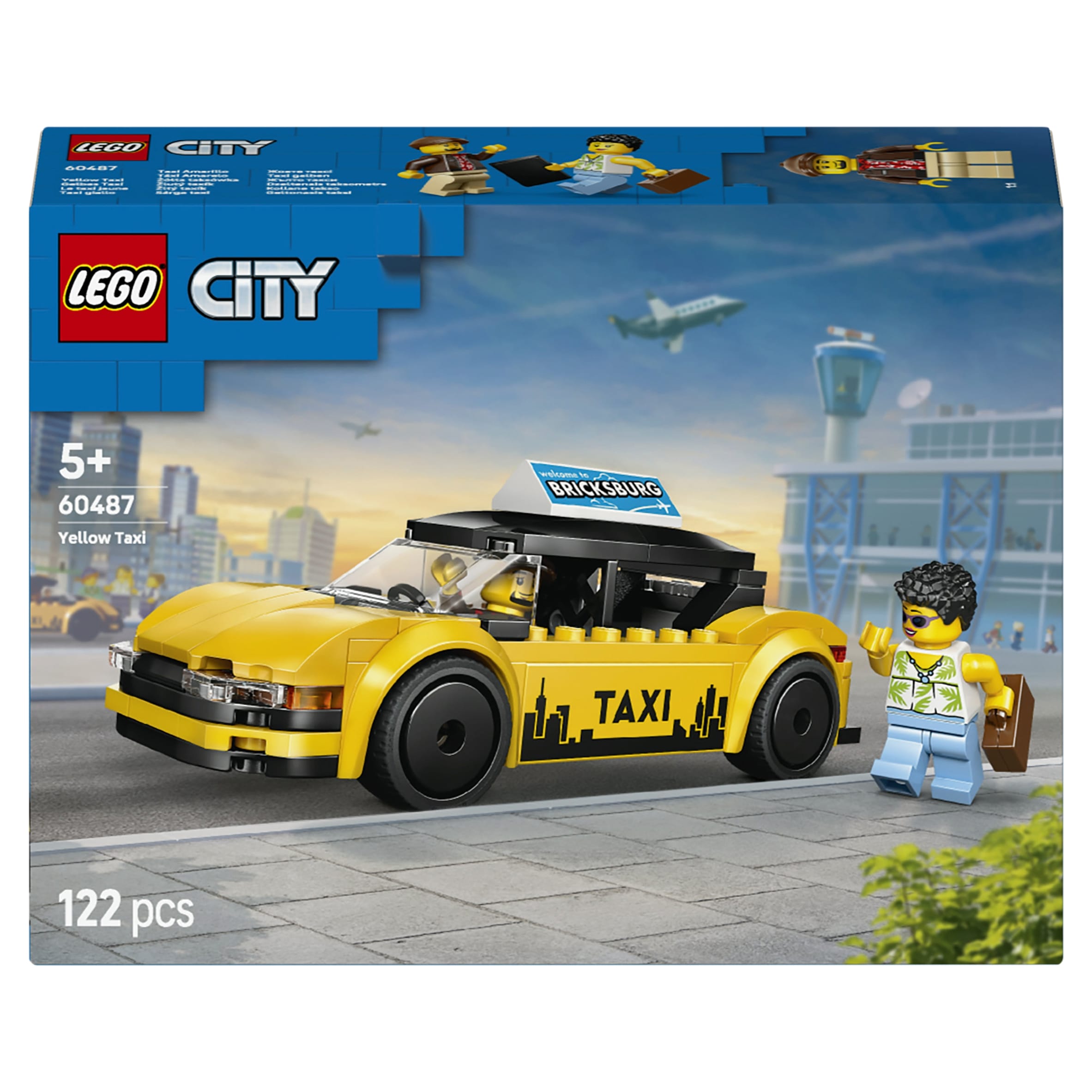 LEGO City 60487 &ltý taxík - Tesco Groceries