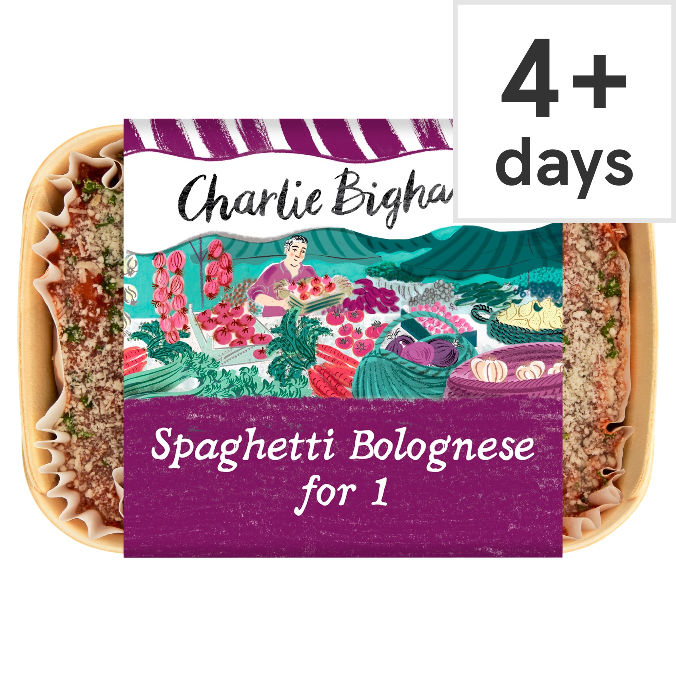 Charlie Bigham's Spaghetti Bolognese for 1 360g - Tesco Groceries