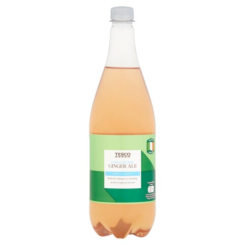 Tesco Low Calorie Ginger Ale 1L - Tesco Groceries