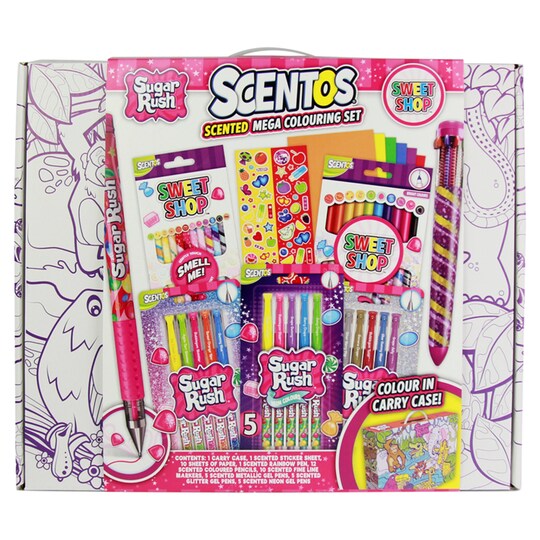 Scented Candy Colouring Set - Tesco Groceries