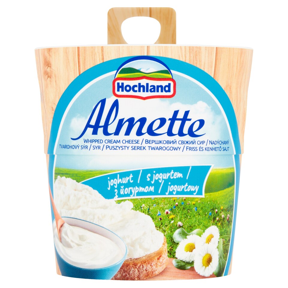 Hochland Almette Whipped Cream Cheese with Yoghurt 150g - Tesco Groceries