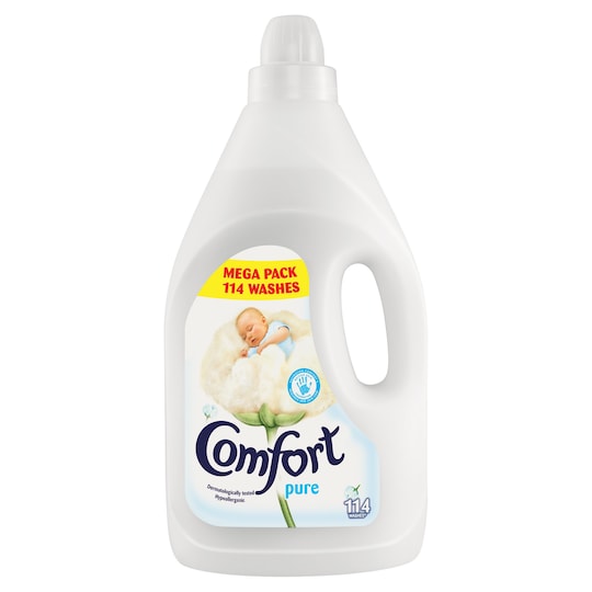 Comfort Pure Fabric Conditioner 114 Wash 4 Litre - Tesco Groceries