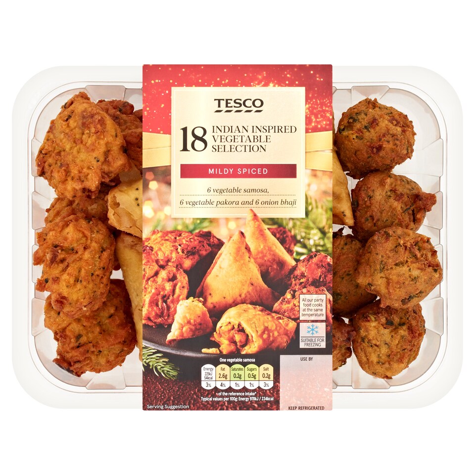 Tesco 18 Indian Inspired Selection 400G - Tesco Groceries