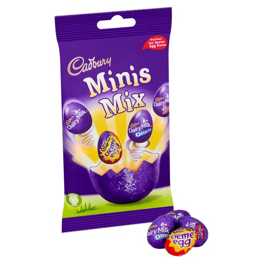 Cadbury Minis Mix Milk Chocolate Eggs 272G Ingredients | Spoonful