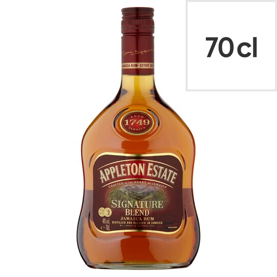 Appleton Estate Jamaica Rum 70Cl - Tesco Groceries