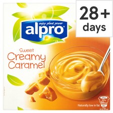 Alpro Caramel Soya Dessert 4 X 125G - Tesco Groceries