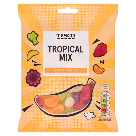 Tesco Tropical Mix Jelly Sweets 500g - Tesco Groceries