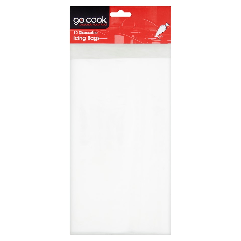 Tesco Professional Go Cook Disposable Icing Bags 10 Pack - Tesco Groceries