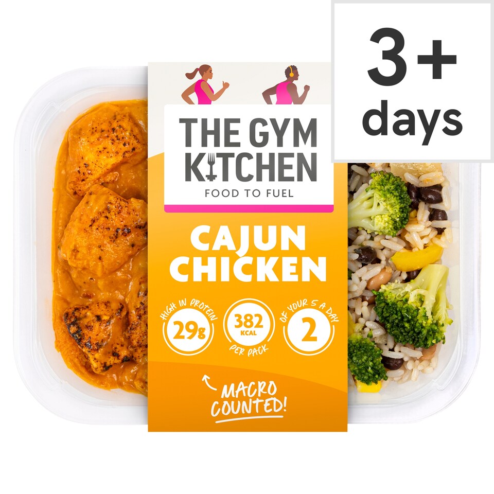 The Gym Kitchen Cajun Chicken 400g - Tesco Groceries