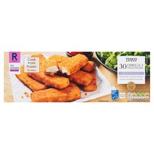 Tesco 30 Omega 3 Fish Fingers 900G - Tesco Groceries