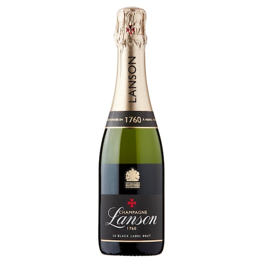 Lanson Le Black Label Champagne 375Ml - Tesco Groceries
