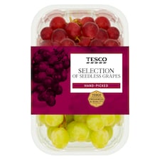 Tesco Seedless Grape Select Pack 500G +50% Extra Free (C) - Tesco Groceries