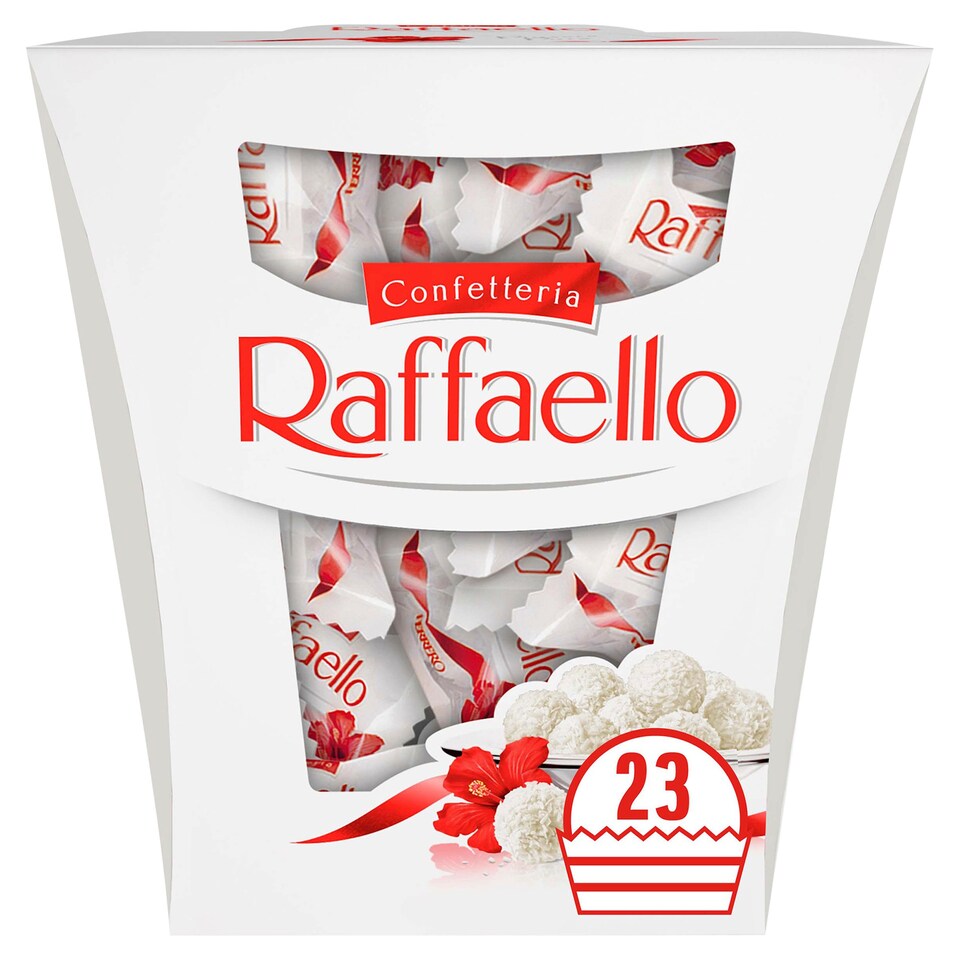 Ferrero Raffaello Coconut & Almond Pralines 230G - Tesco Groceries