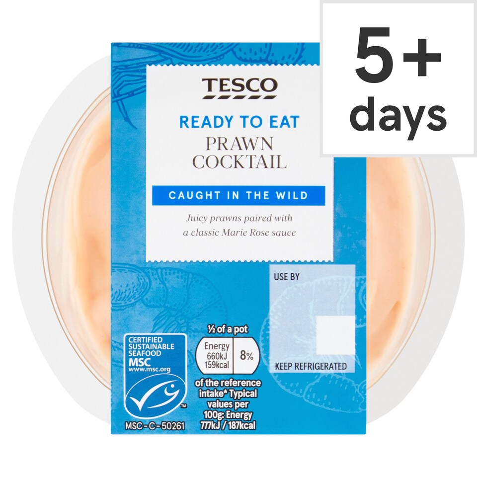 Tesco Prawn Cocktail 170G - Tesco Groceries
