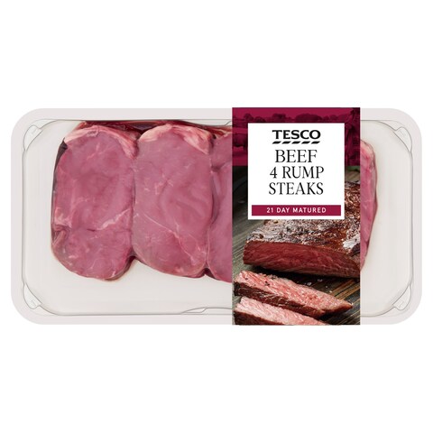 Tesco Beef Rump Steaks 700G - Tesco Groceries