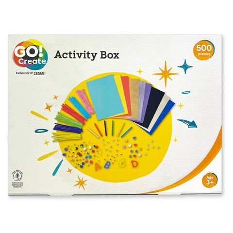 Go Create Activity Box 500 Pieces - Tesco Groceries