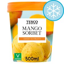 Tesco Mango Sorbet 500Ml - Tesco Groceries