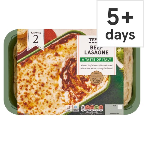 Tesco Beef Lasagne 750G - Tesco Groceries