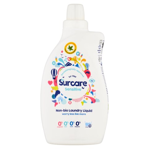 Surcare Non Biological Laundry Liquid 980Ml - Tesco Groceries
